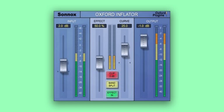 Sonnox「Oxford Inflator」音の輪郭を際立たせクリアで迫力あるサウンドを実現！ミックスとマスタリングに不可欠なプラグイン ...