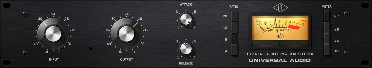 Universal Audio「UAD 1176 Classic FET Compressor」世界的名機1176 FETコンプを完全再現 ...