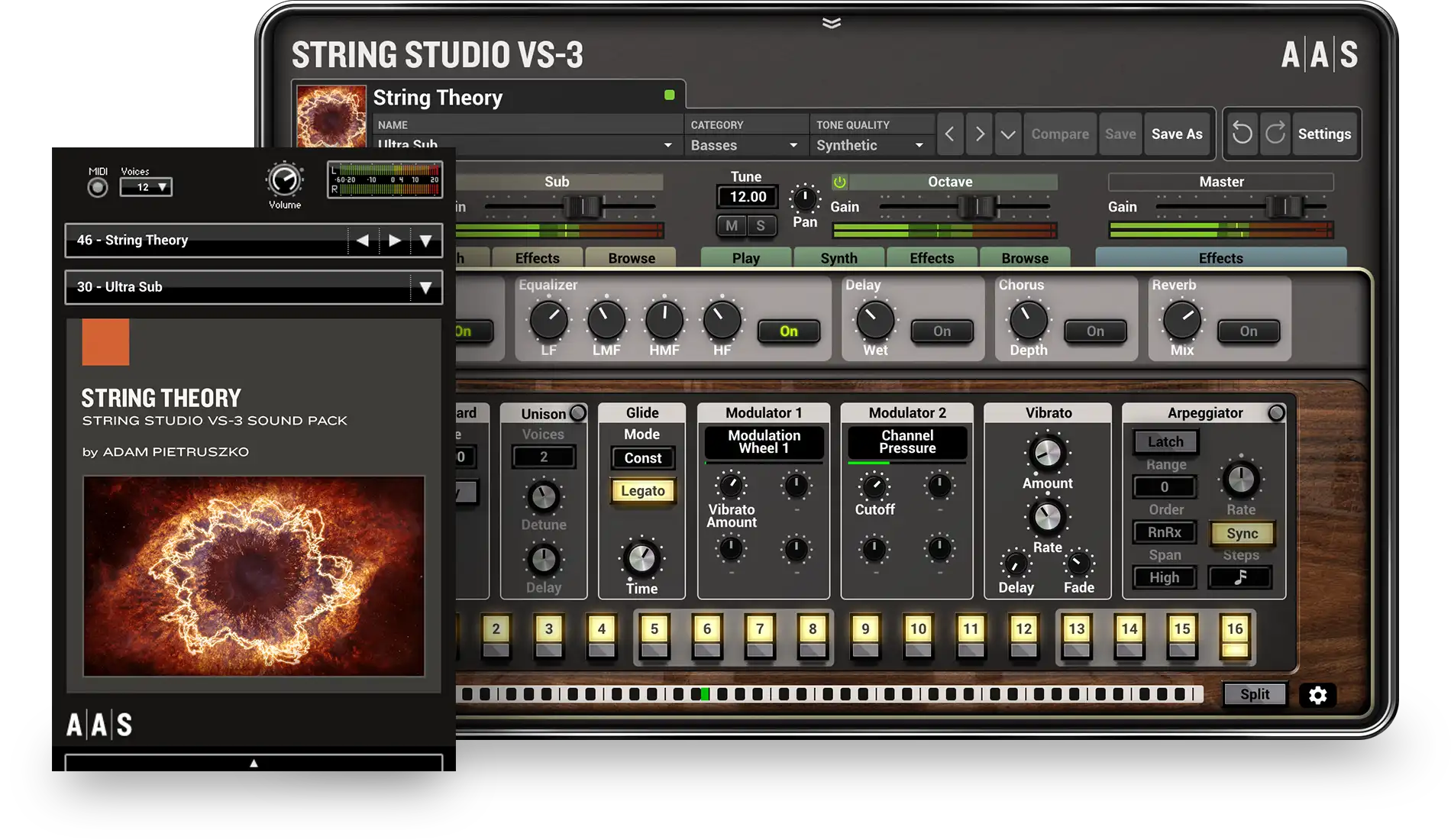 Applied Acoustics Systems「String Theory String Studio VS-3 Sound Bank ...