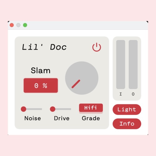 Sketch Audio「Lil’ Doc」Detroitスタイルの荒々しいコンプレッションとローファイな空気感を加えられる無料プラグイン ...