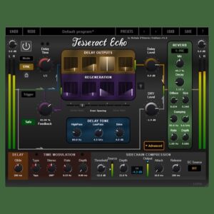 Trebless「Tesseract Echo」4ヘッド構成のマルチタップテープディレイにFDNリバーブやKarplus-Strongエンジン ...